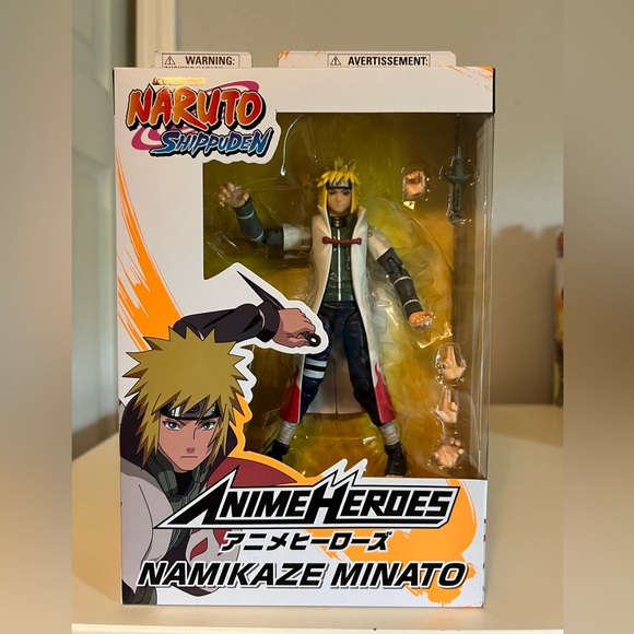 Other | Naruto Shippuden Anime Heroes Namikaze Minato Action Figure ...